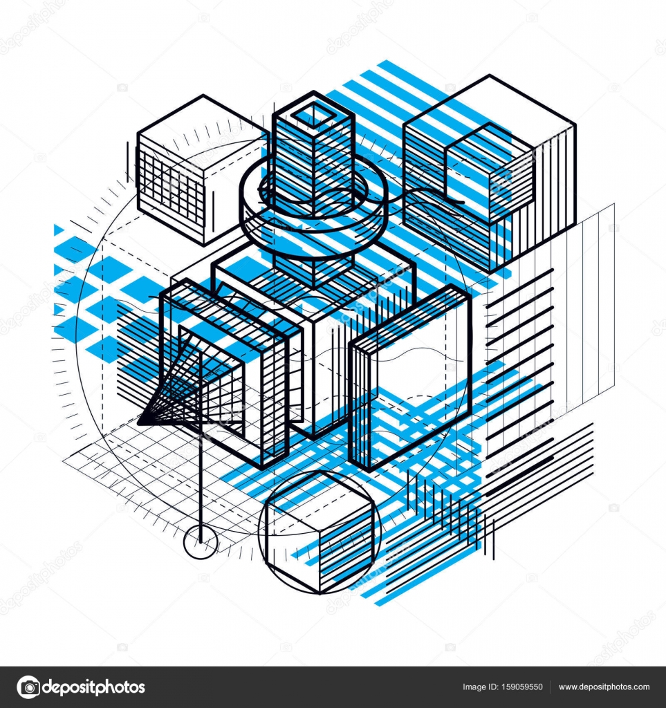 Isometric abstract background Stock Vector Image by ©Ostapius #159059550
