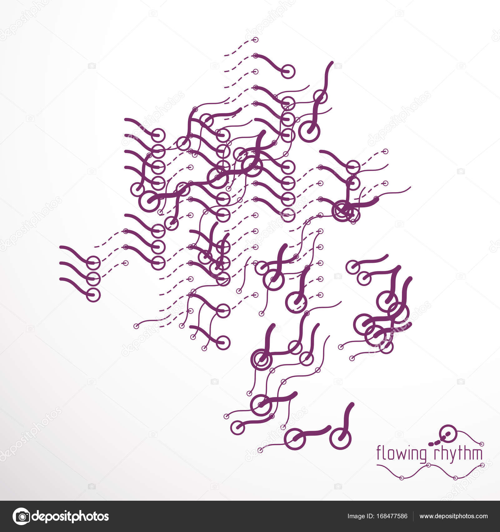 Technical cybernetic pattern Stock Vector Image by ©Ostapius #168477586