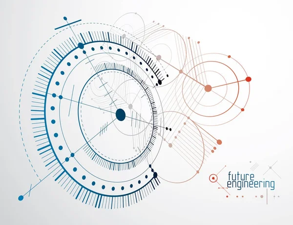 Mechanical engineering background Vector Art Stock Images | Depositphotos