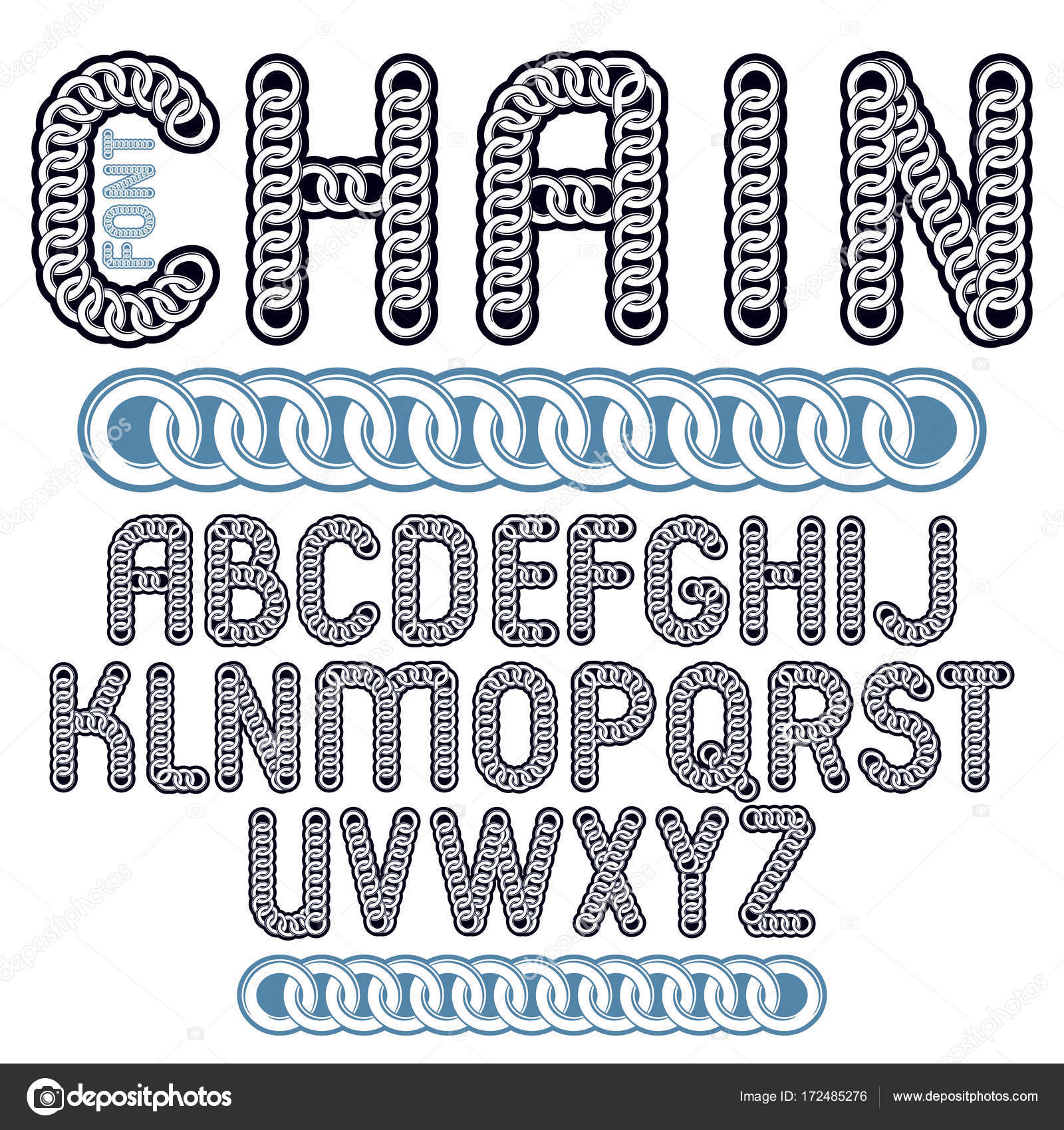 Script from a to z. Stock Vector by ©Ostapius 172485276