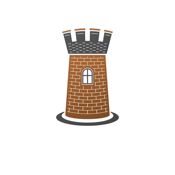 Medieval decorative towers emblem ⬇ Vector Image by © Ostapiusangelp ...