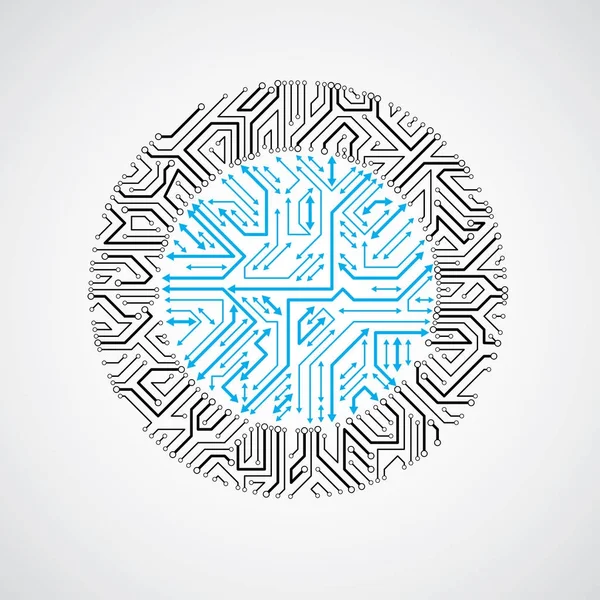 Circuit board texture Stock Vector by ©Ostapius 109401230