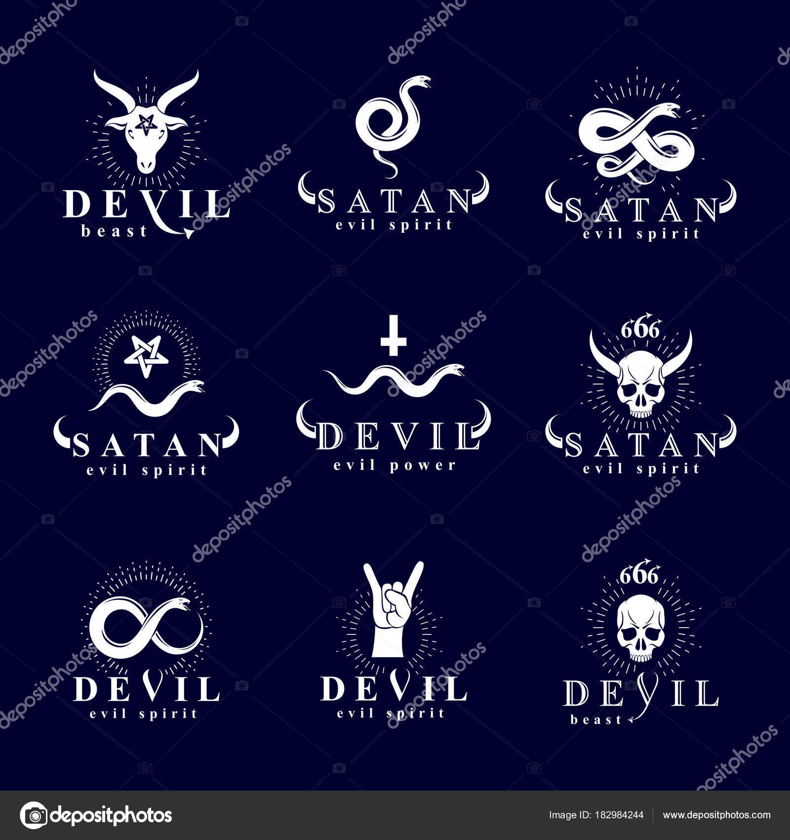 Devils Symbol And Signs