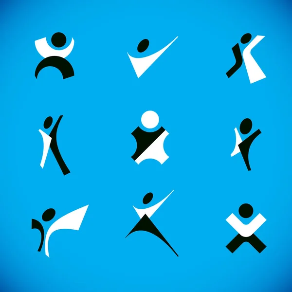 Abstract symbol set Stock Vector Image by ©Helioshammer #19932849