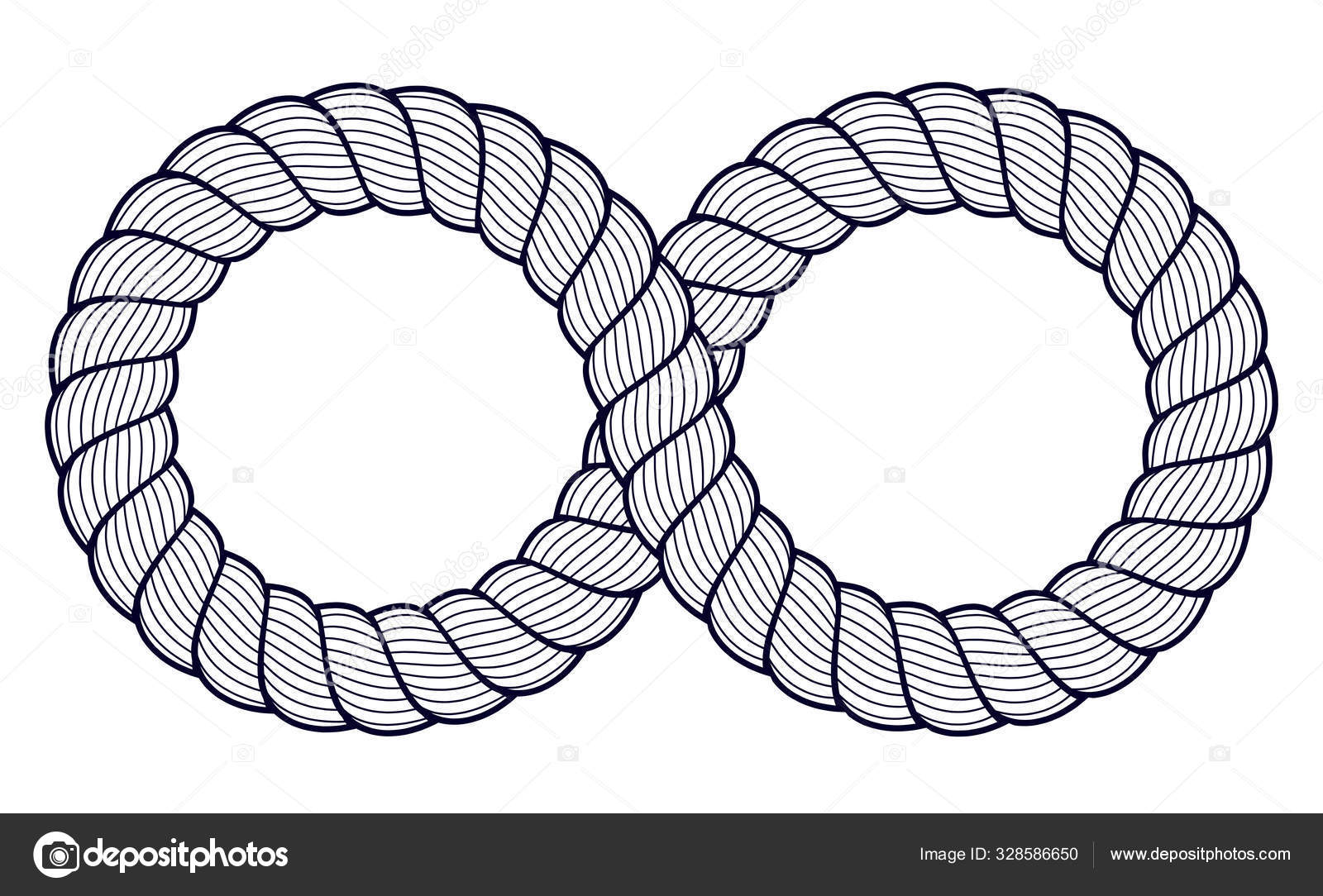 Infinity Rope Tattoo