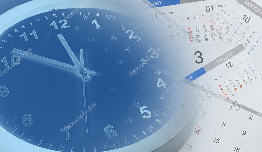 Reloj y calendarios: fotografía de stock © stillfx #125002552 ...
