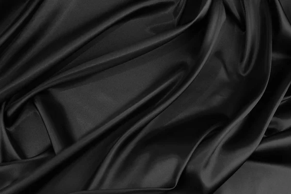 Black silk fabric - Stock Image - Everypixel