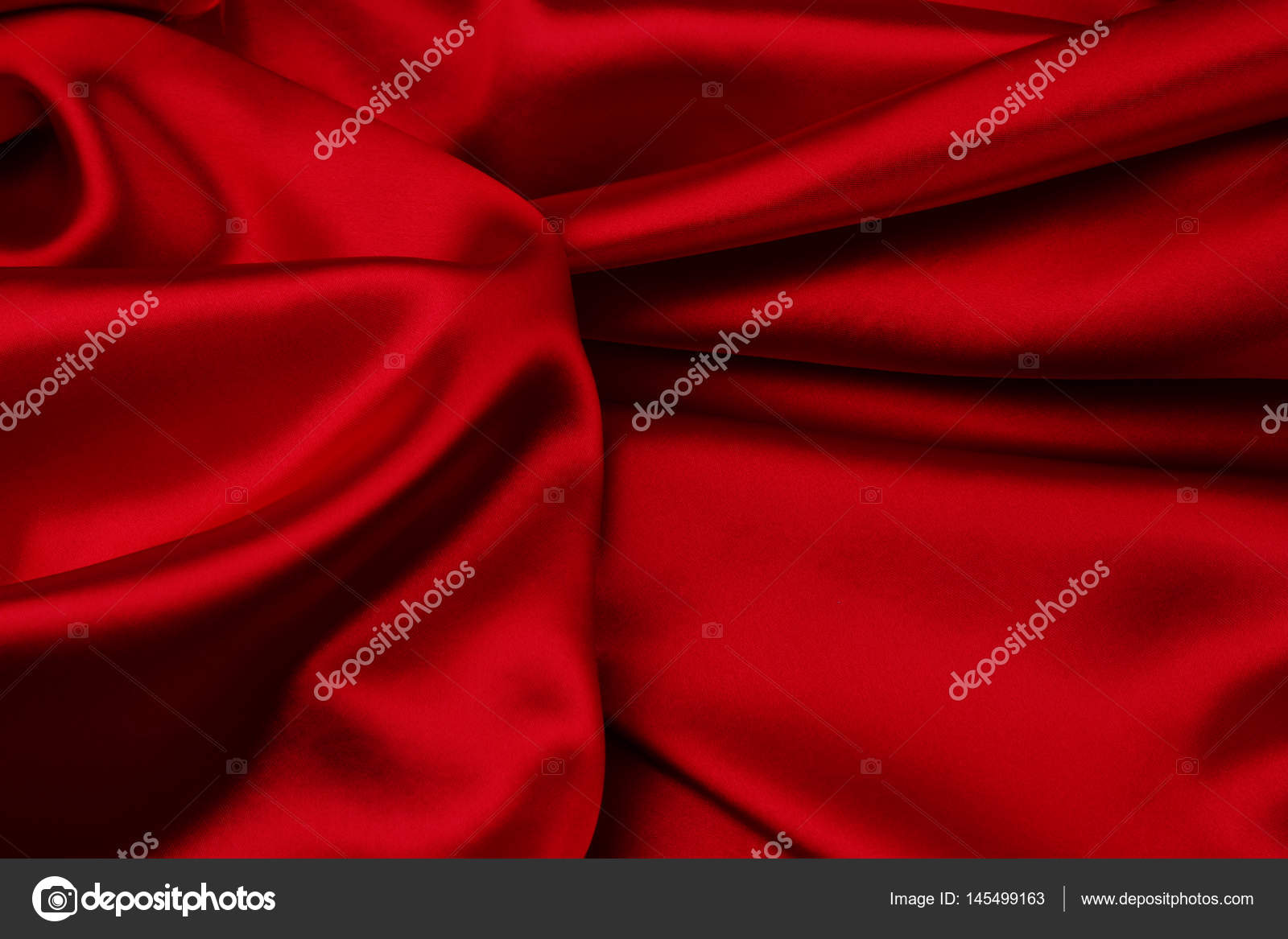 Red silk fabric Stock Photo by ©stillfx 145499163