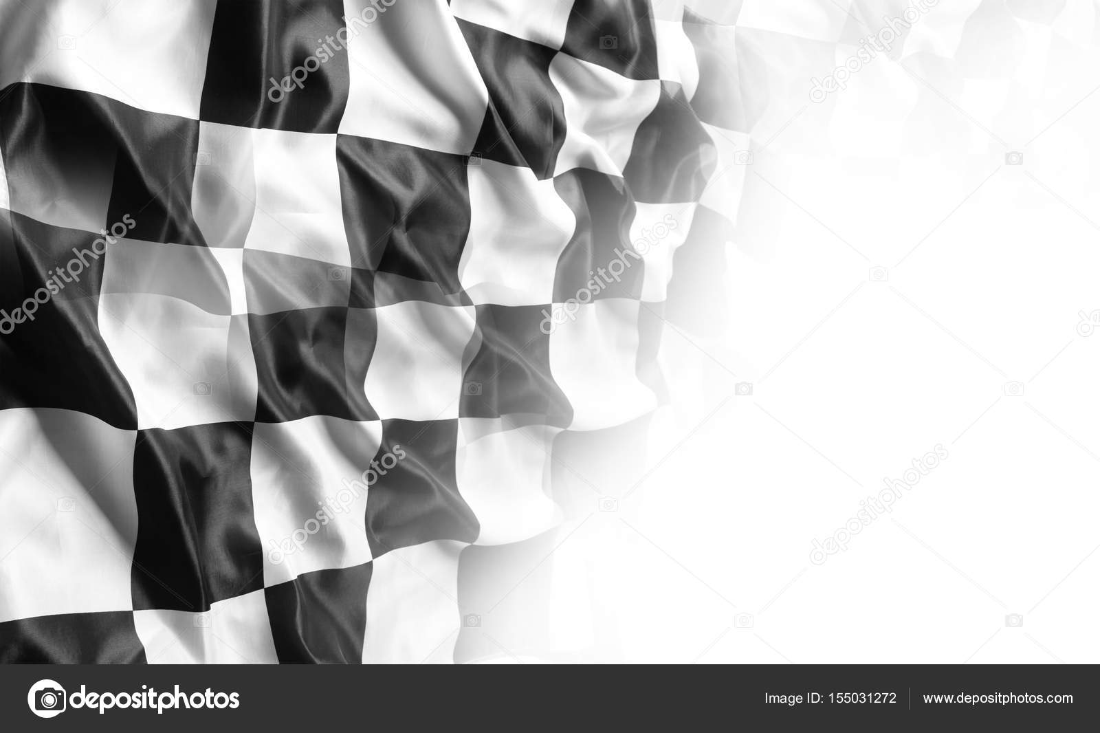 Checkered Flag Background Faded