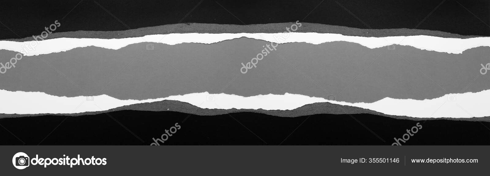 Ripped Paper Grey Background Space Copy — Stock Photo © stillfx #355501146