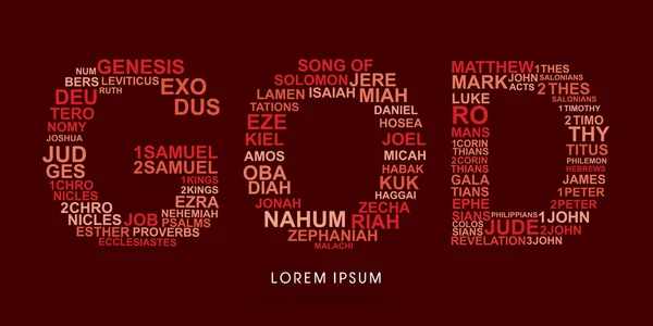 Jesus with bible words text design. Stock Vector Image by ©sila5775 ...