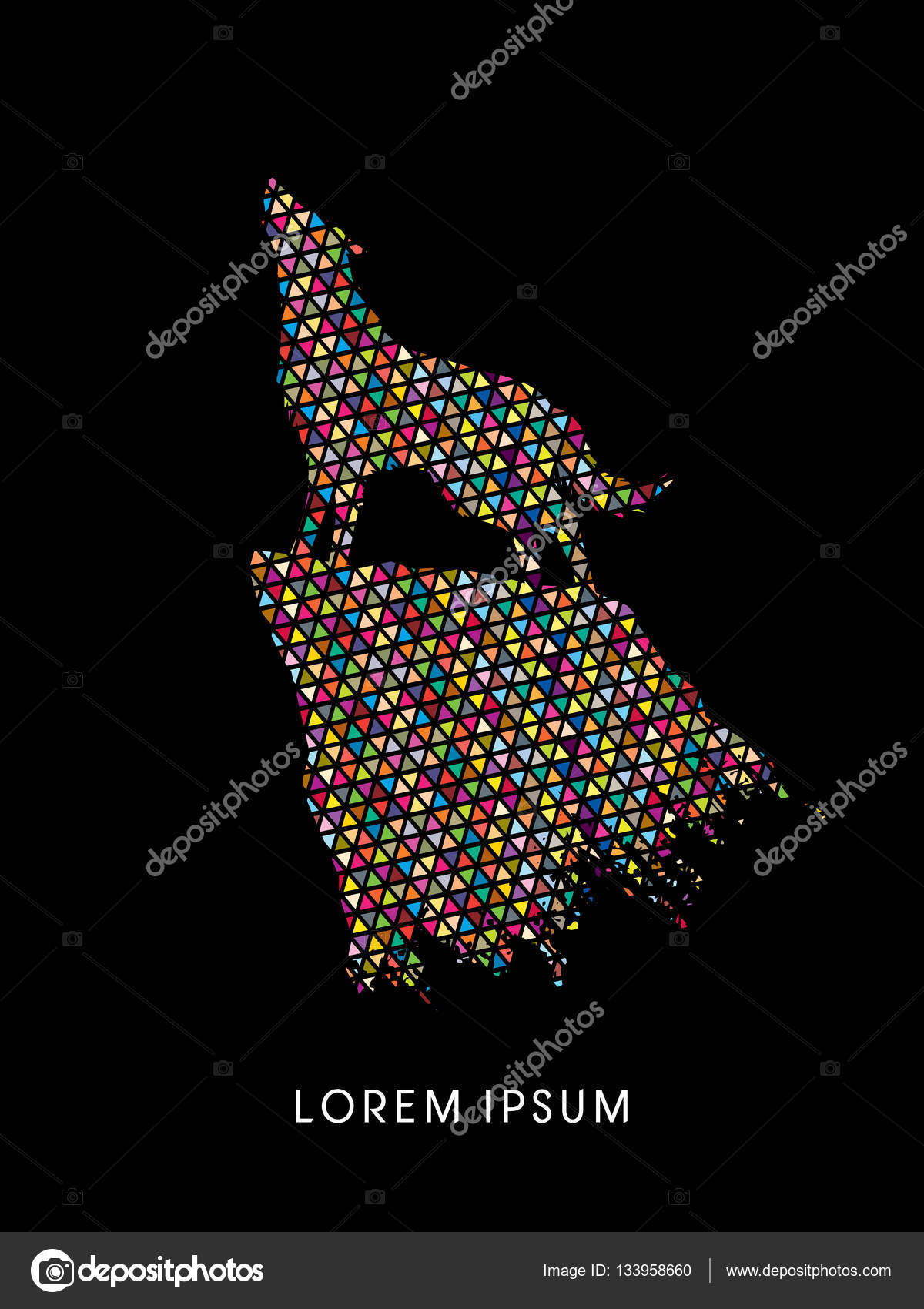 Wolf howling graphic Stock Vector by ©sila5775 133958660