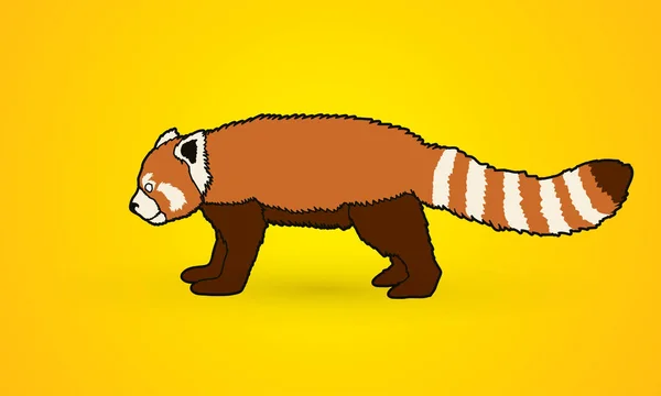 Red Panda side view. Stock Vector Image by ©sila5775 #146910219