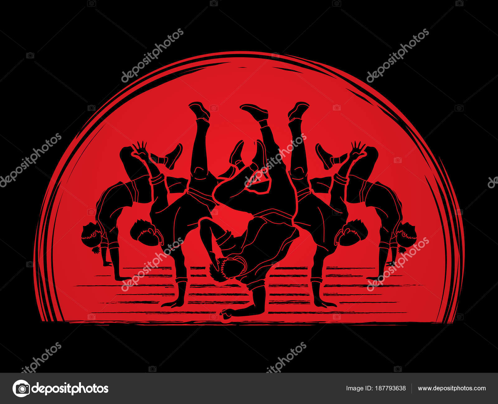 Dance Team Logo Design