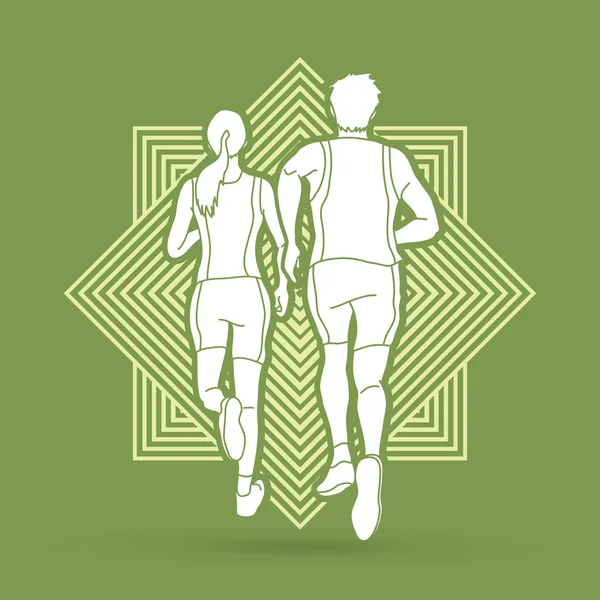 6,155 Marathon cartoon Vector Images | Depositphotos