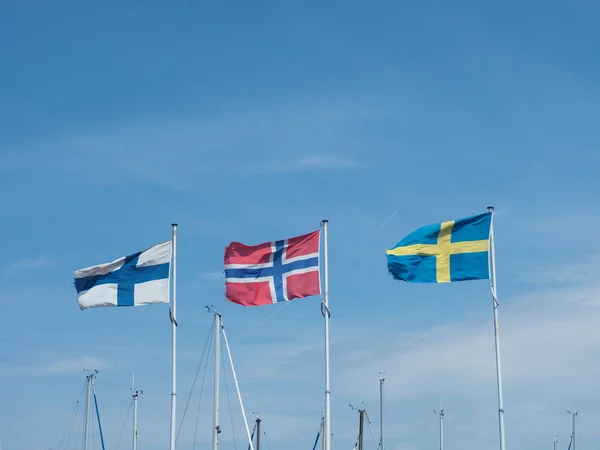Scandinavian flags Stock Photos, Royalty Free Scandinavian flags Images ...