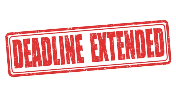 100,000 Deadline extended Vector Images | Depositphotos