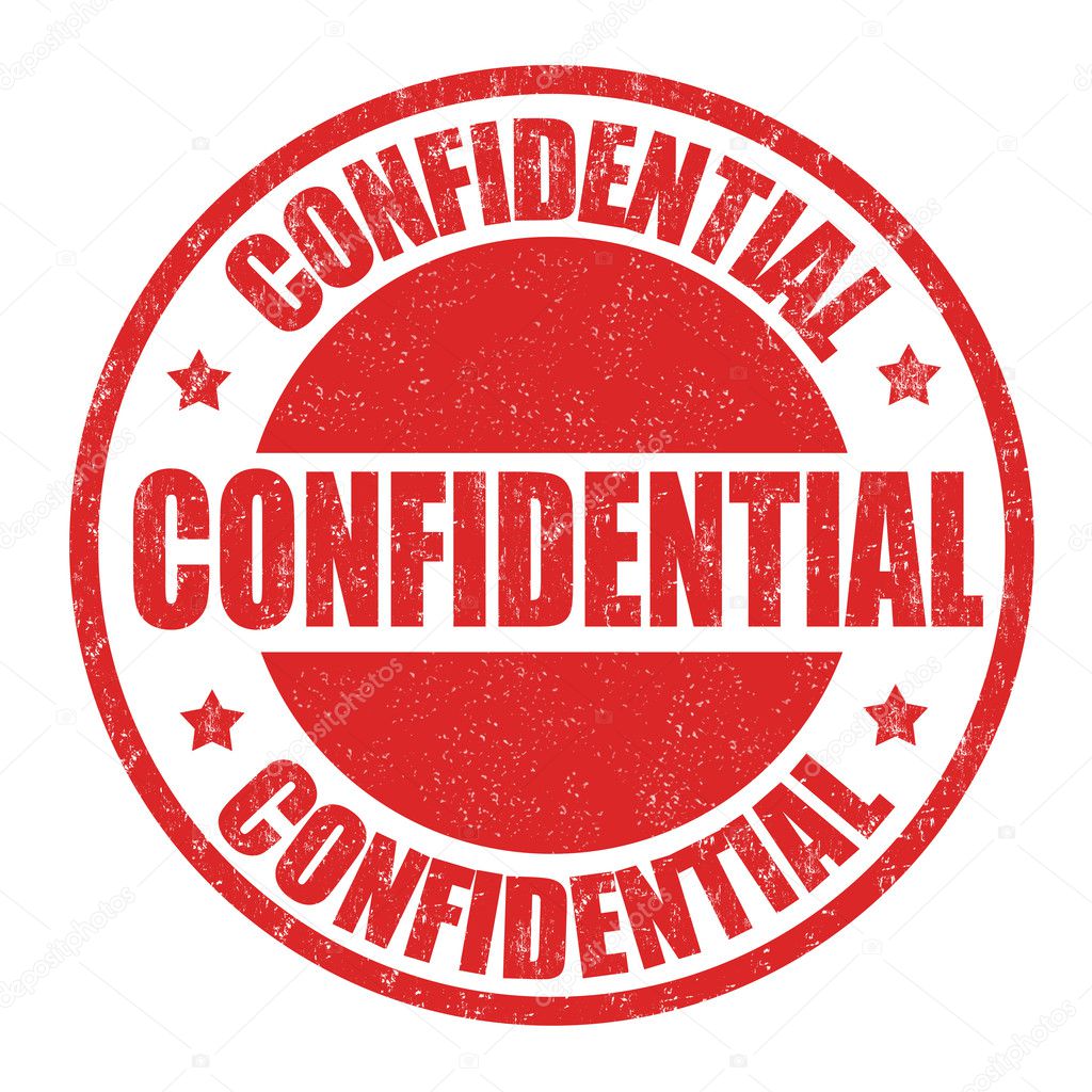 Confidential Sign