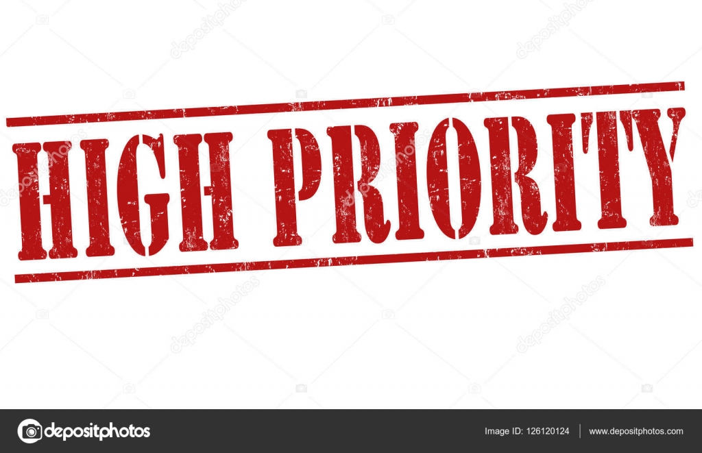 High Priority Stamp