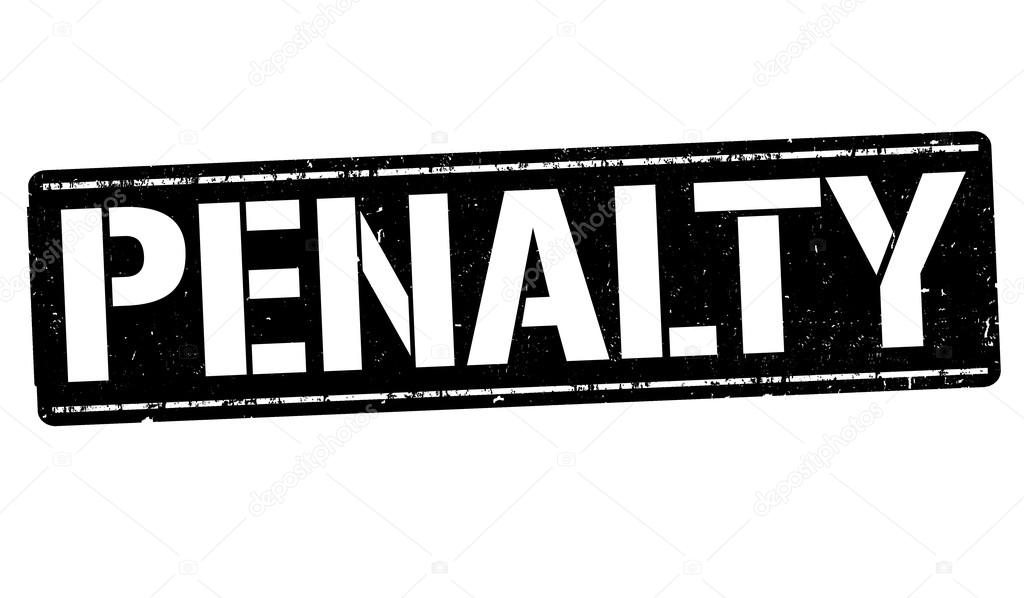 Penalty sign or stamp Stock Vector by ©roxanabalint 126191722