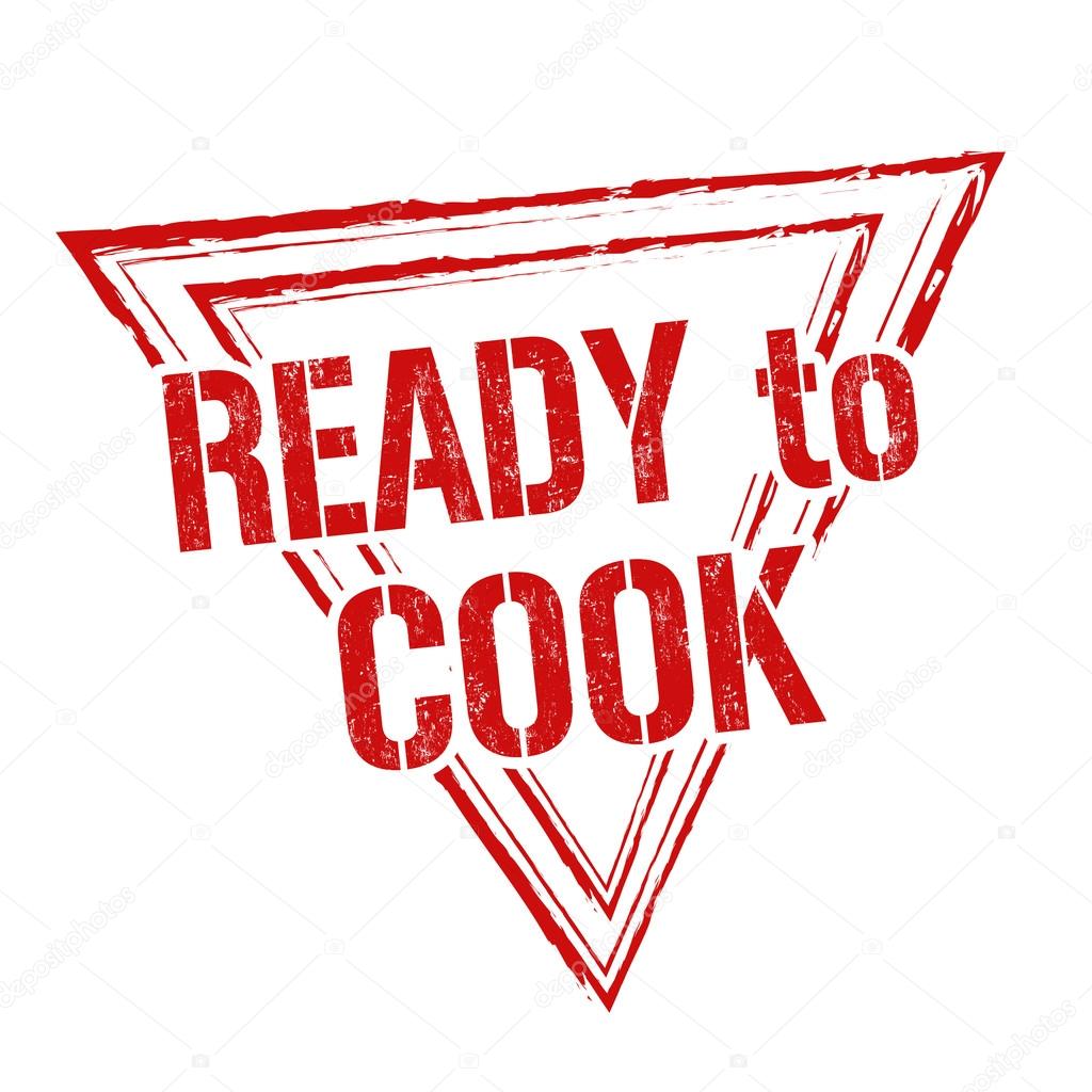 Ready to cook stamp ⬇ Vector Image by © roxanabalint | Vector Stock ...