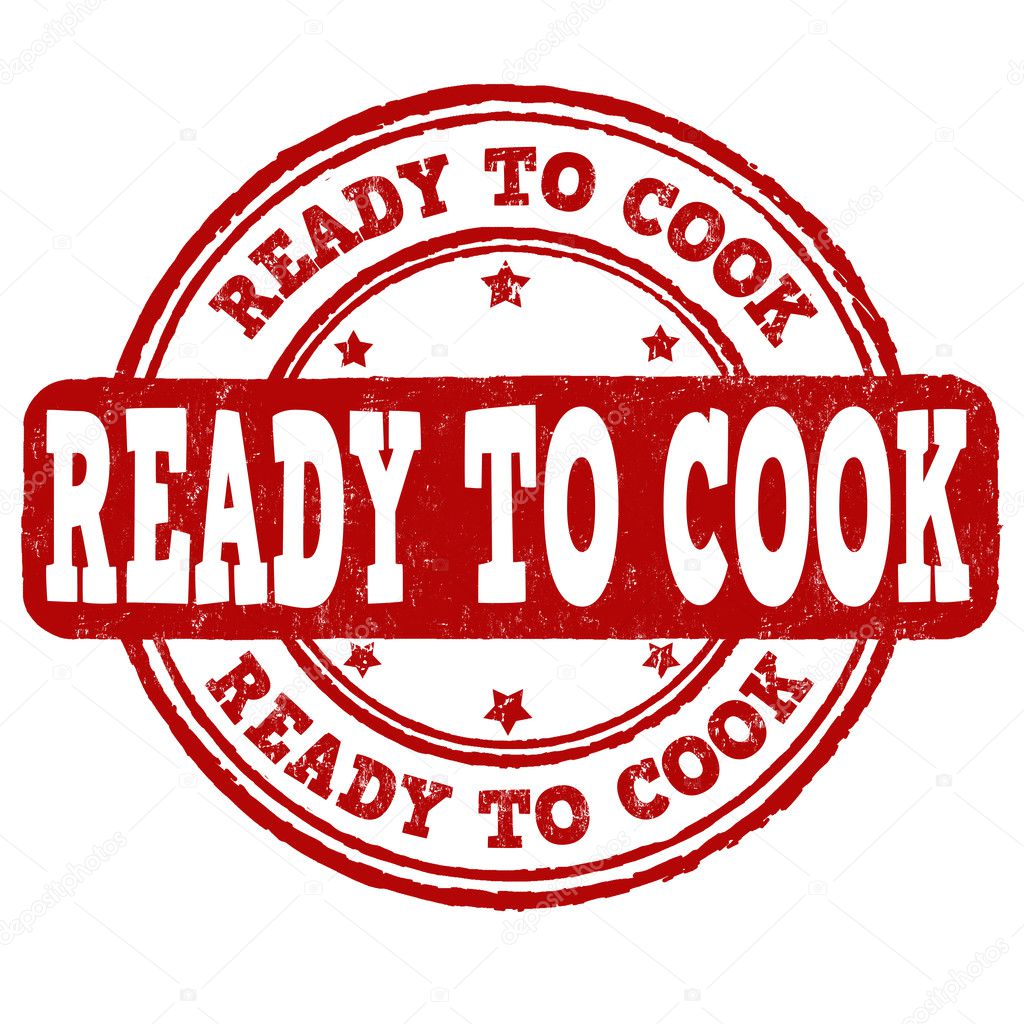 Ready to cook stamp Stock Vector Image by ©roxanabalint #126552732