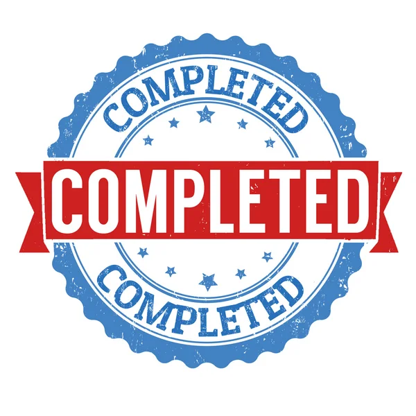 Completed stamp Stock Vector by ©roxanabalint 37082033