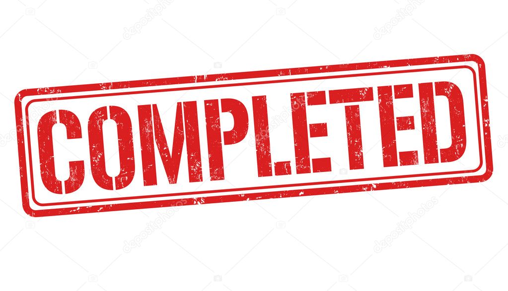 완성 된 서명 또는 도장 스톡 벡터 - ©roxanabalint 128168670