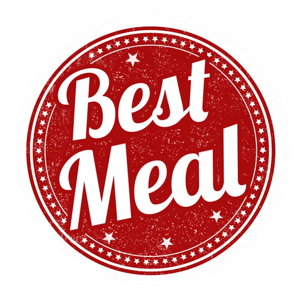 Best meal sign or stamp Stock Vector by ©roxanabalint 129511672