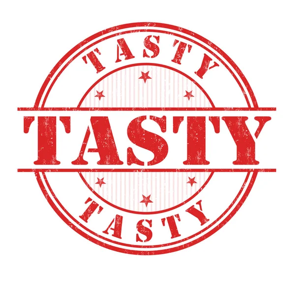 Tasty sign or stamp Stock Vector Image by ©roxanabalint #129511844