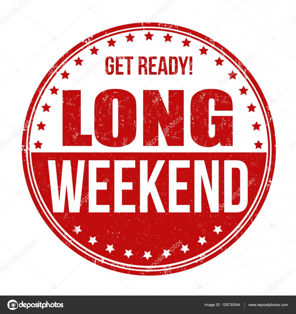 Long weekend sign or stamp Stock Vector Image by ©roxanabalint #129730544