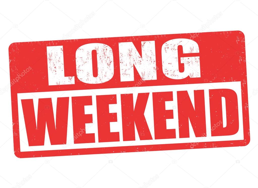 Long weekend sign or stamp Stock Vector by ©roxanabalint 129730678