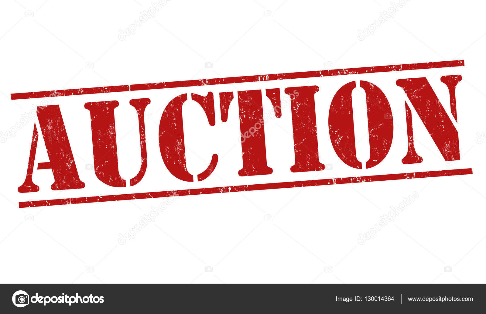 Auction sign or stamp Stock Vector Image by ©roxanabalint #130014364