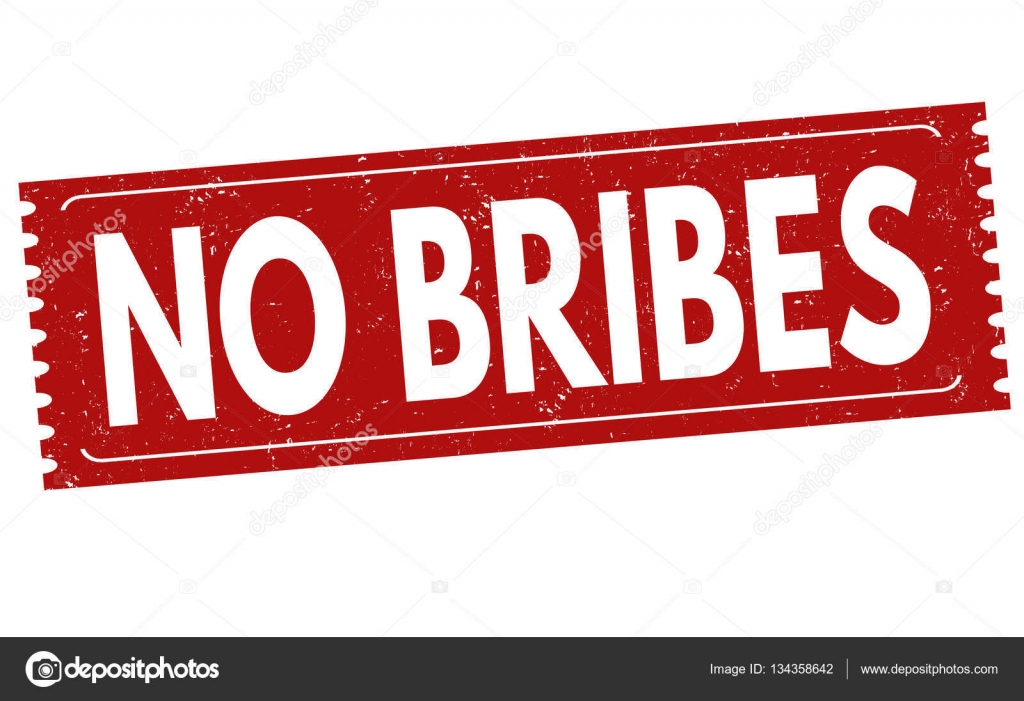 No bribes sign or stamp Stock Vector Image by ©roxanabalint #134358642