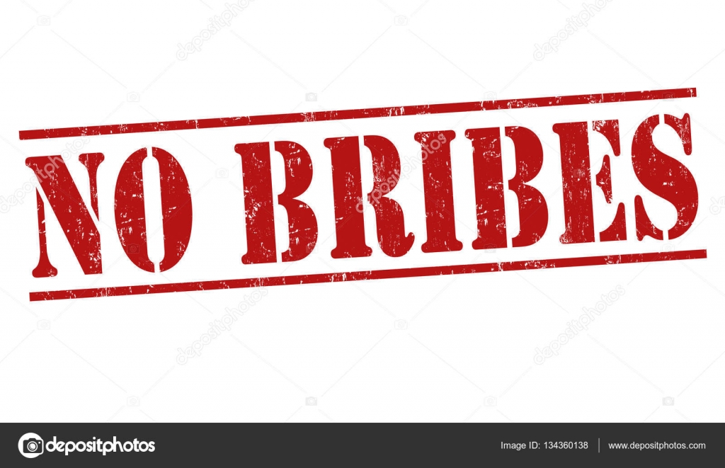 No bribes sign or stamp Stock Vector Image by ©roxanabalint #134360138