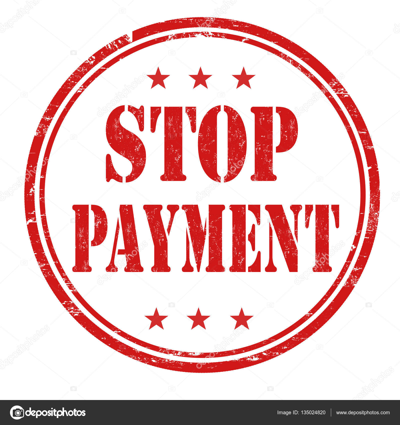 Stop payment sign or stamp Stock Vector by ©roxanabalint 135024820