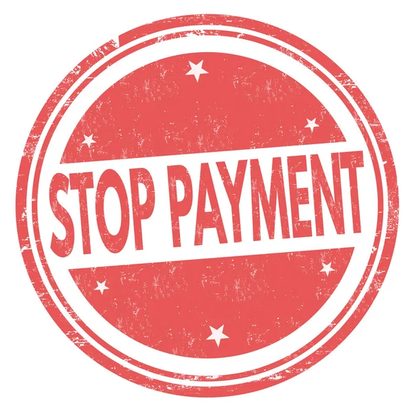 Stop payment sign or stamp Stock Vector by ©roxanabalint 135025300
