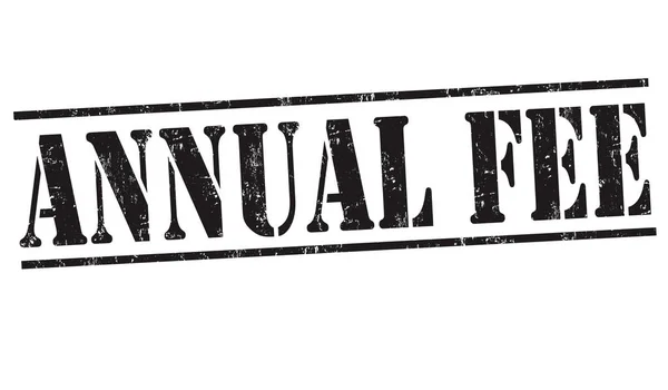 Annual fee sign or stamp Stock Vector Image by ©roxanabalint #135795852