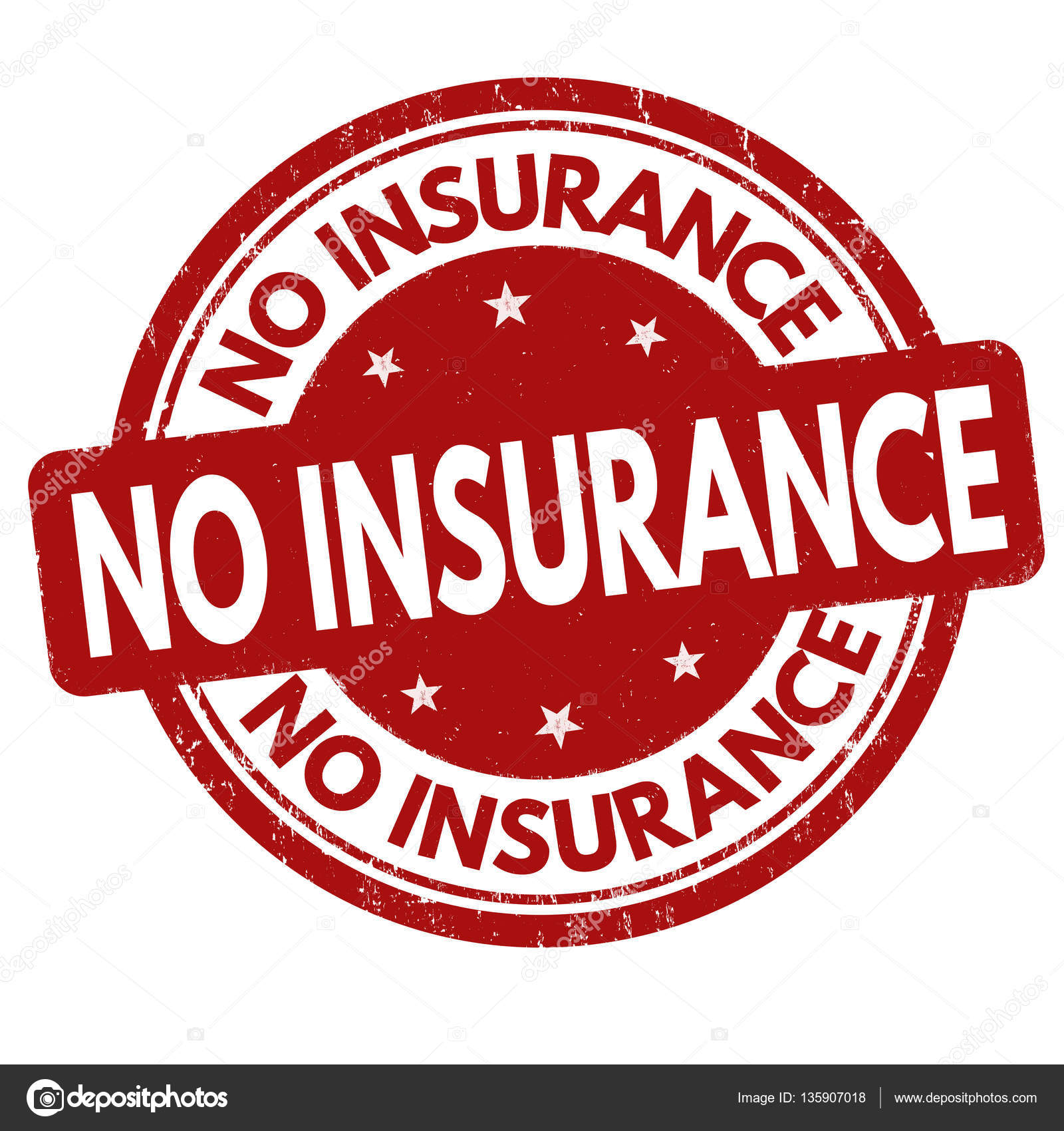 No insurance sign or stamp Stock Vector by ©roxanabalint 135907018