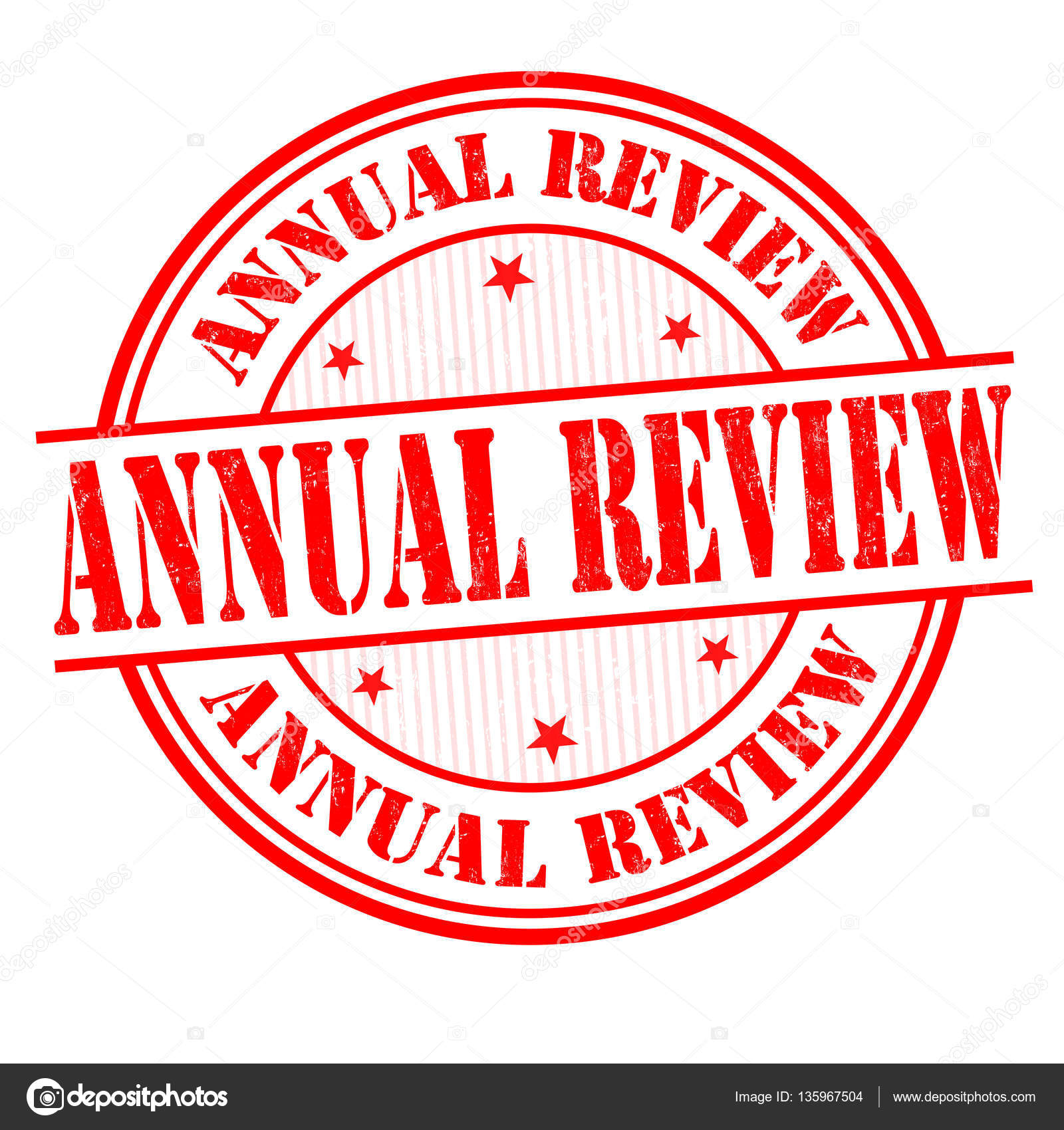 Annual review sign or stamp Stock Vector by ©roxanabalint 135967504