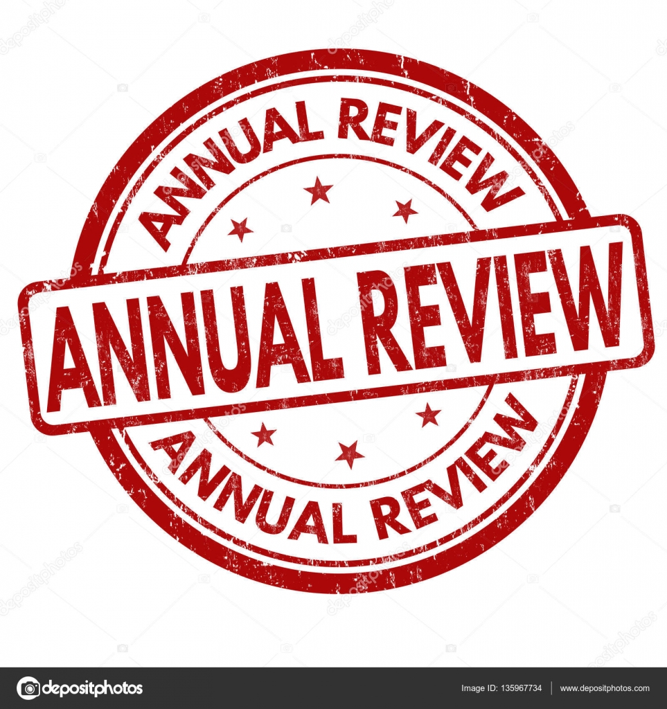 Annual review sign or stamp Stock Vector Image by ©roxanabalint #135967734