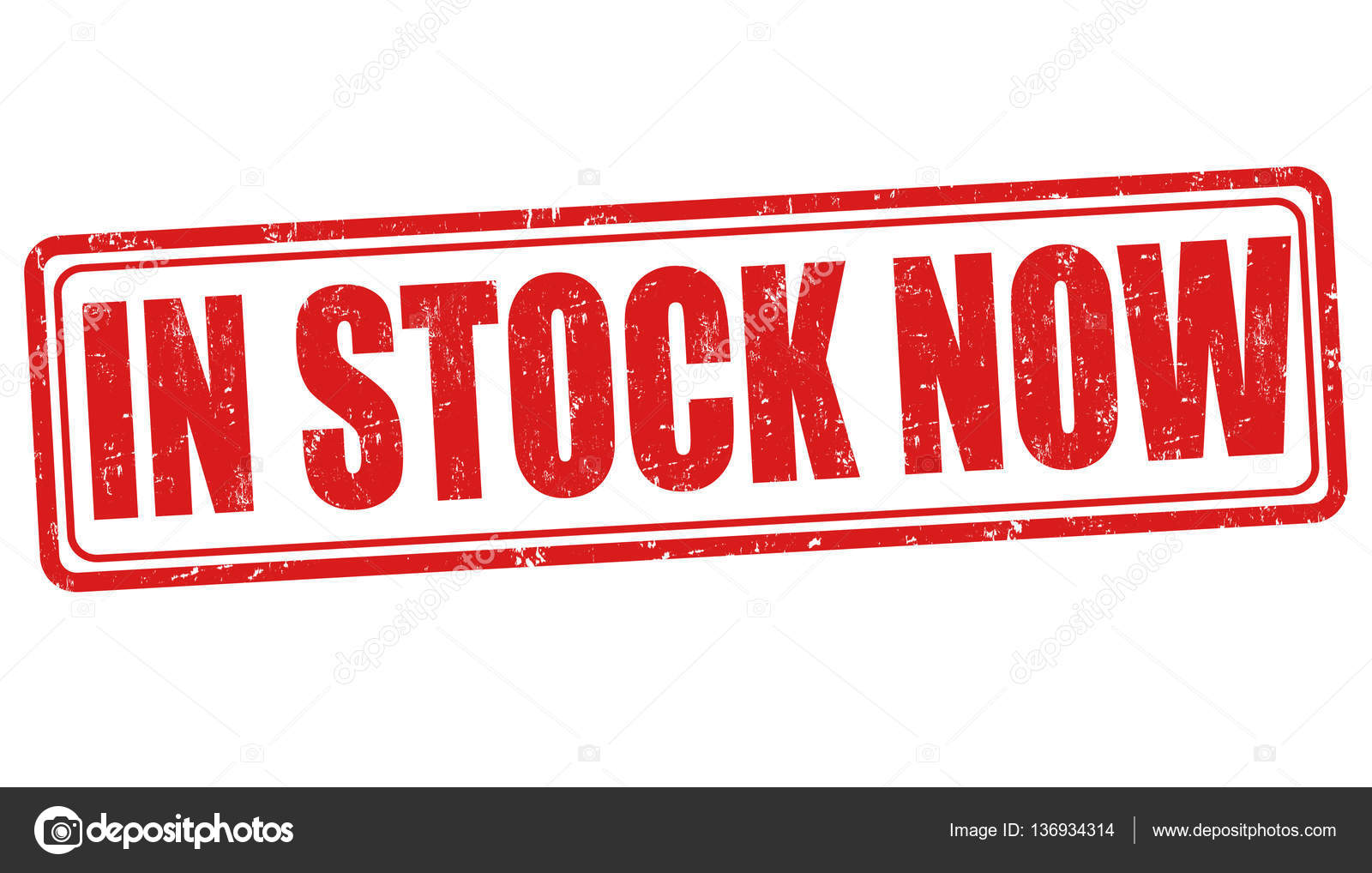 In stock now sign or stamp Stock Vector Image by ©roxanabalint #136934314