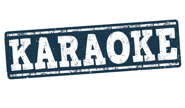 Karaoke stamp Stock Vector Image by ©roxanabalint #5807323