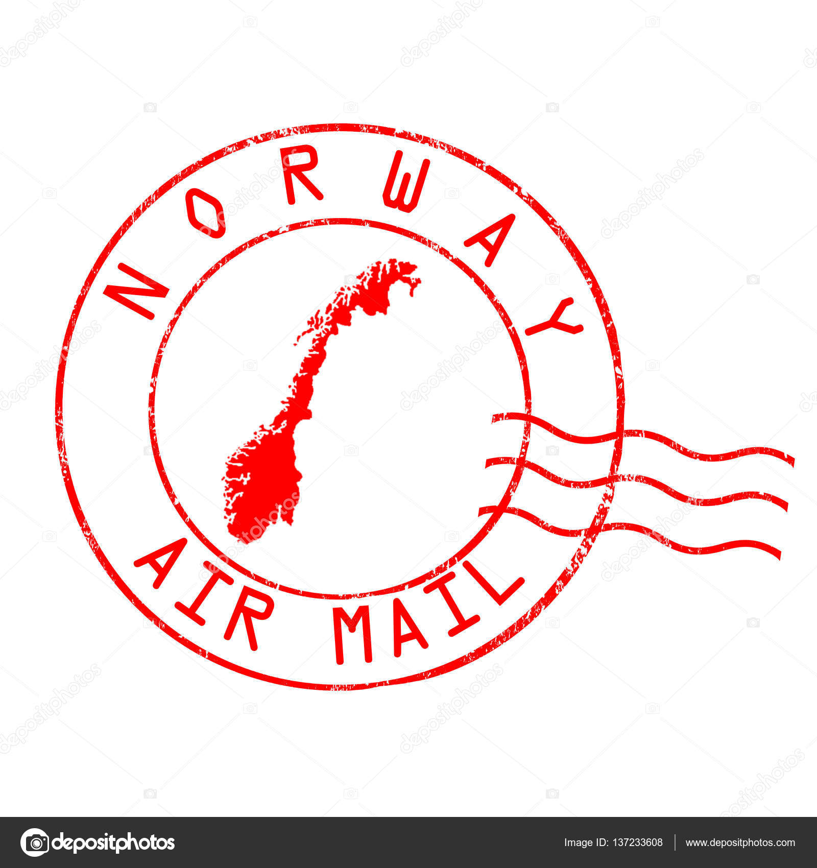 Norway stamp or sign Stock Vector Image by ©roxanabalint #137233608