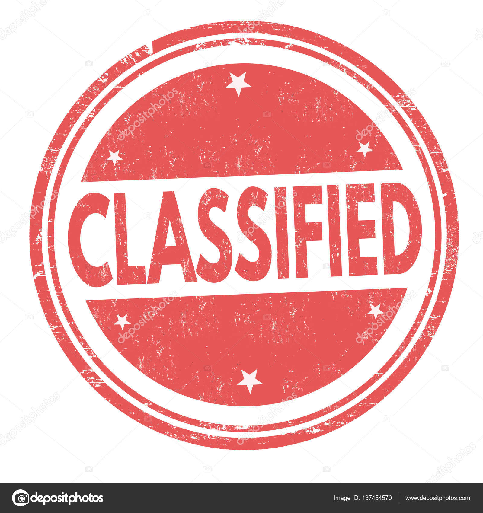 Classified sign or stamp Stock Vector by ©roxanabalint 137454570