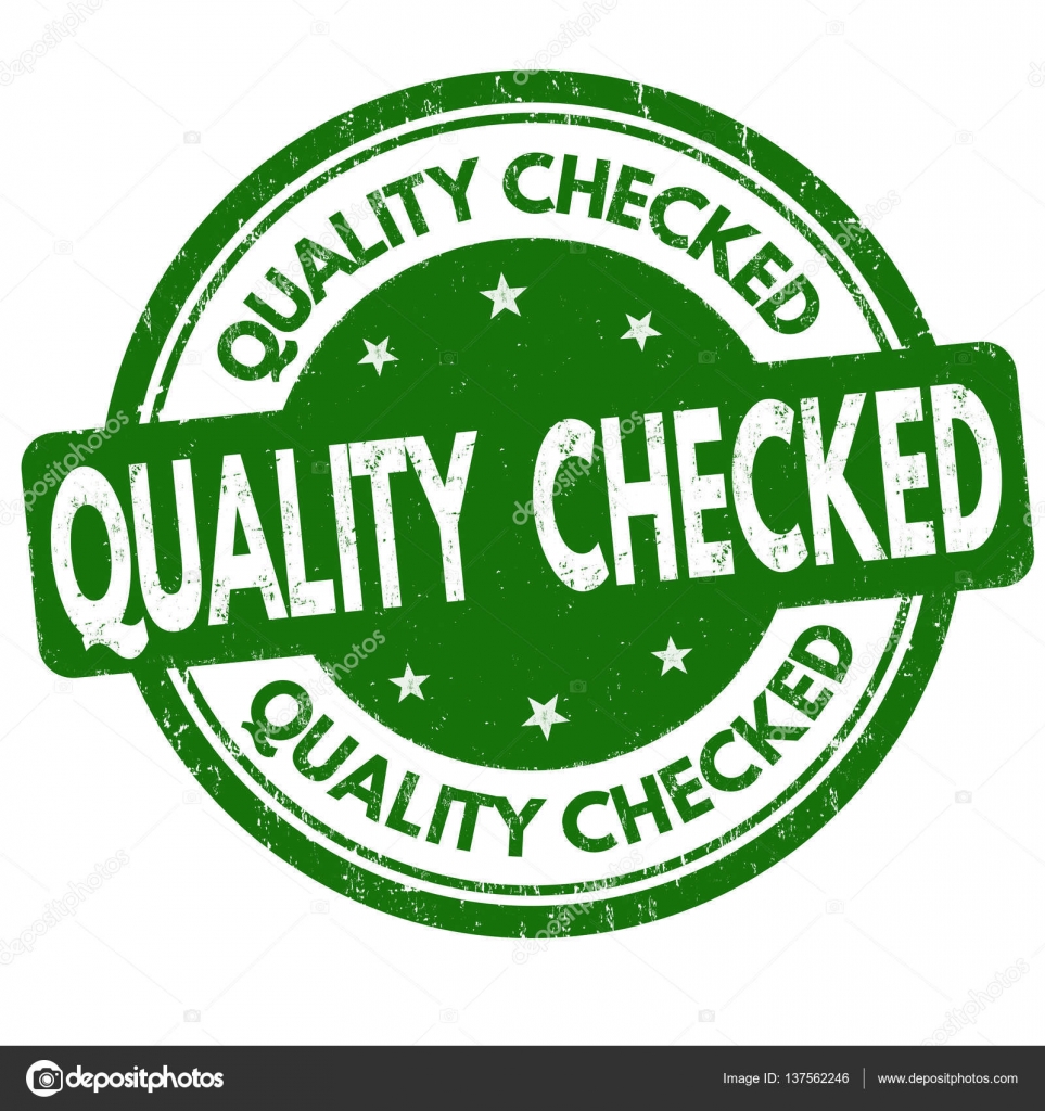 Quality checked sign or stamp ⬇ Vector Image by © roxanabalint | Vector ...