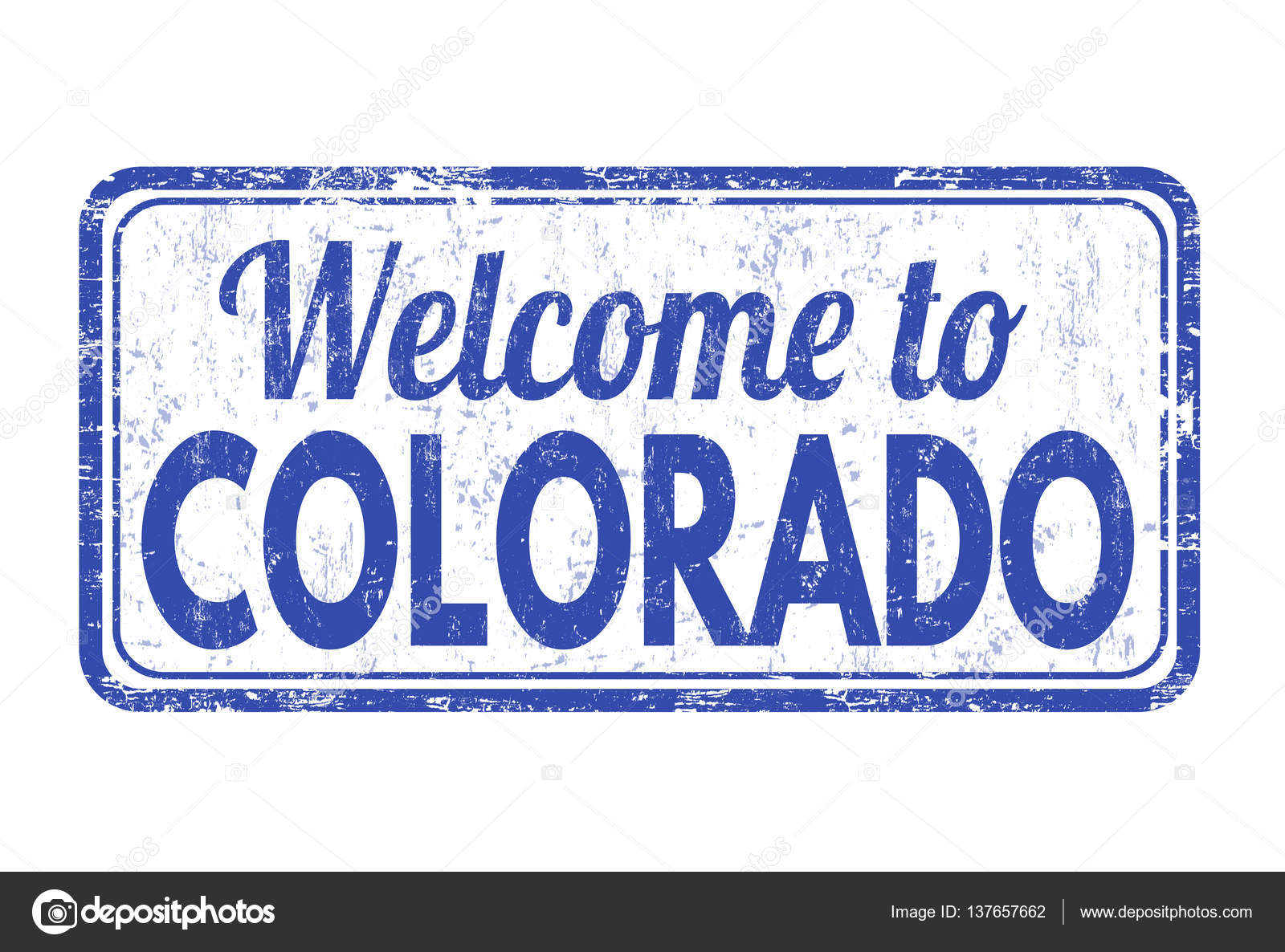 Welcome to Colorado sign or stamp Stock Vector by ©roxanabalint 137657662