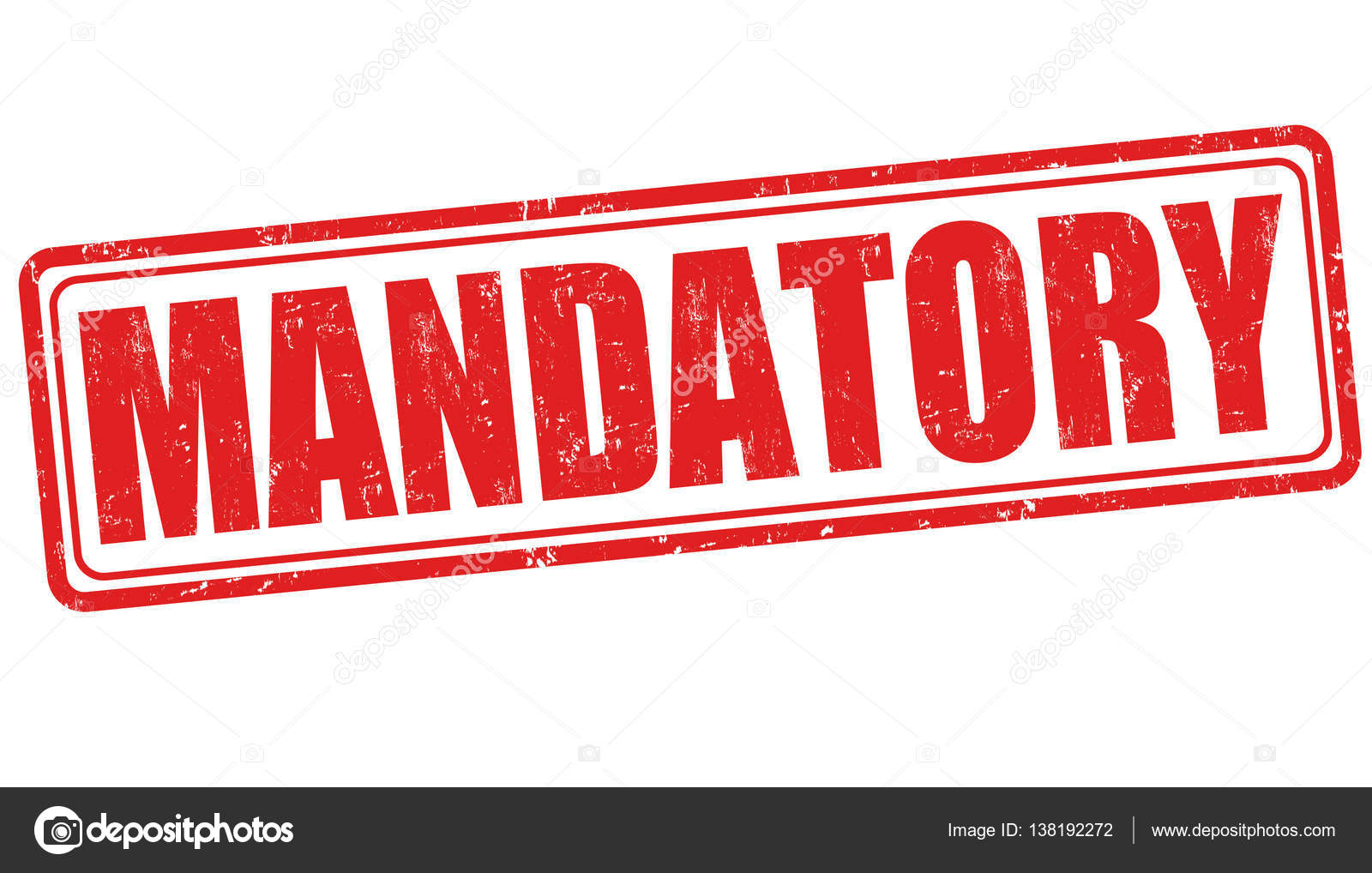 Mandatory sign or stamp — Stock Vector © roxanabalint #138192272 Mandatory sign or stamp — Stock Vector © roxanabalint #138192272