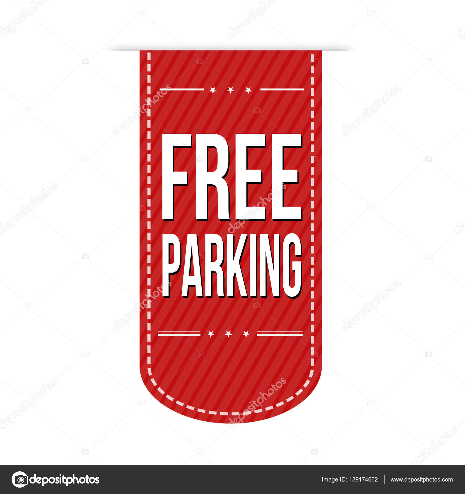 Free parking banner design Stock Vector Image by ©roxanabalint #139174662