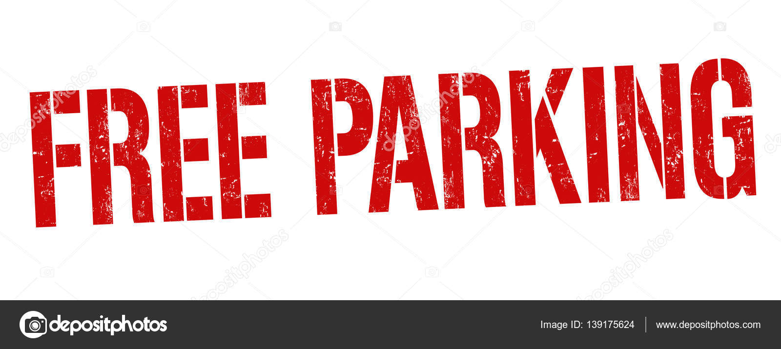 Free parking sign or stamp Stock Vector by ©roxanabalint 139175624